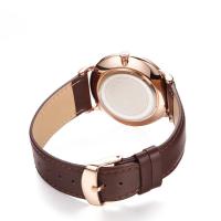 China 316L Stainless Steel Back Japan Quartz Watch Simple Design for sale