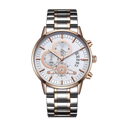 China Japan Movement Quartz Stainless Steel Back Watch for sale