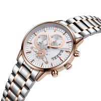 China Gents Mens Quartz Watch with Stainless Steel Solid Band for sale