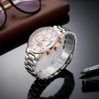 China Gents Mens Quartz Watch with Stainless Steel Solid Band for sale