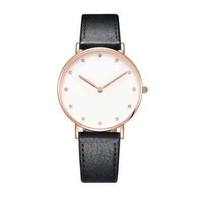 China Quartz 316L Stainless Steel Minimalist Watch Rose Gold Plating for sale