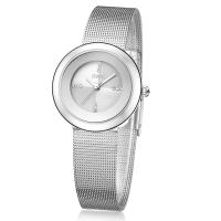 China Fashion Reflected Stainless Steel Shiny Sunray Womens Watches for sale