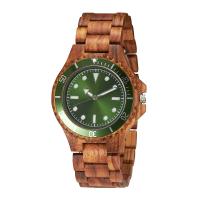 China 3ATM Waterproof VD53 Movement Wooden Quartz Watch for sale