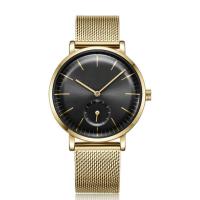 China 3ATM Waterproof SS316L Case Mesh Strap Watch  IP Plating Color for sale