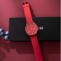 China Silicone Band RHOS BSCI Waterproof Quartz Wristwatch for sale