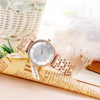 China Steel Case 3ATM RHOS BSCI Women Analog Wristwatches for sale