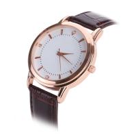 China RHOS PU Leather 3ATM Alloy Quartz Watch For Ladies for sale