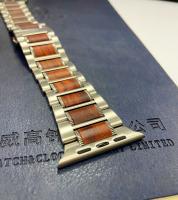 China 38mm 42mm 44mm Stainless Steel Apple Watch Strap For IWatch for sale