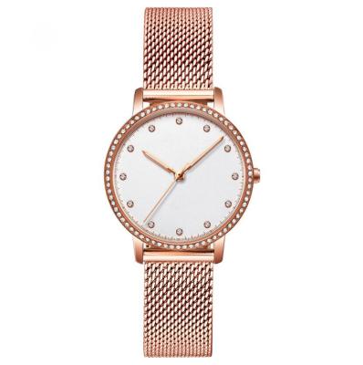 China Ladies 3ATM waterproof IP Plating Alloy Quartz Watch BSCI for sale