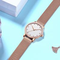 China Ladies 3ATM waterproof IP Plating Alloy Quartz Watch BSCI for sale