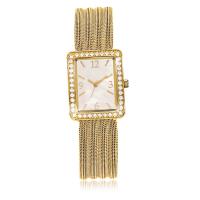 China IP plating 3ATM Waterproof Square Quartz Watch BSCI for sale