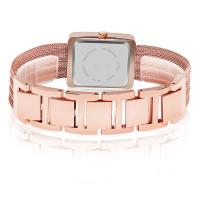 China IP plating 3ATM Waterproof Square Quartz Watch BSCI for sale