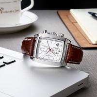 China Alloy SGS 5atm Waterproof Men Quartz Watch Brass Dial for sale