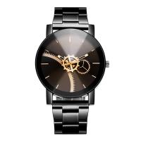 China BSCI Analog Quartz Mens Watch Brass Dial 30m Waterproof for sale