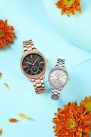 China 3ATM Waterproof Japan PC21S Alloy Quartz Watch 18k Gold  IP30 for sale