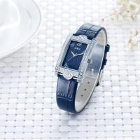 China 3ATM 30m Waterproof 2035 Movement Alloy Square Watch for sale
