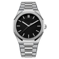 China PVD Plated Gold Mens Quartz Stainless Steel Watch 5atm Water Resistant for sale