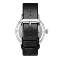 China Water Resistant Case PVD Plated Black Stainless Steel Wooden Quartz Watch for sale