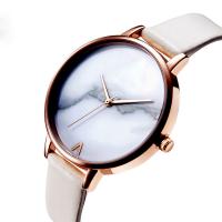 China Marble Face Women Fashion Watch Japan Movement Alloy Quartz Watch for sale