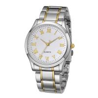China Stainless Steel Solid Band Mens Quartz Watch PVD Plated Gold 3 ATM Waterproof for sale