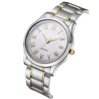 China Stainless Steel Solid Band Mens Quartz Watch PVD Plated Gold 3 ATM Waterproof for sale