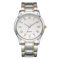 China Stainless Steel Solid Band Mens Quartz Watch PVD Plated Gold 3 ATM Waterproof for sale