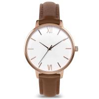 China 3 Atm Water Rating Quartz Ladies Wrist Watches With Thin Casual Strap for sale