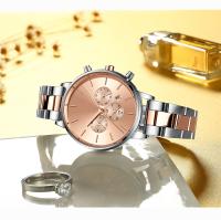 China Sport Alloy Quartz Watch Ladies Steel Solid Band Minimalist Waterproof Watch for sale