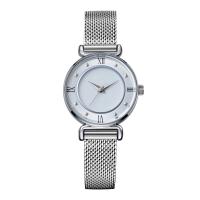 China IP Rose Gold Waterproof 28mm Alloy Quartz Watch Ladies Mesh Band for sale