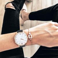 China Miyota Quartz Movement Stainless Steel Watch For Girls 30mm Waterproof for sale