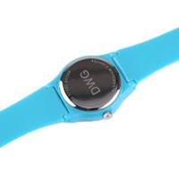 China Minimalist Slim Band PU Plastic Children Watch Japan SEIKO Quartz Movement for sale