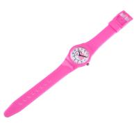 China Minimalist Slim Band PU Plastic Children Watch Japan SEIKO Quartz Movement for sale