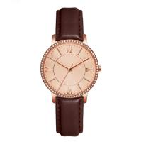 China ODM OEM Logo Womens Fashion Watch Mesh Band IP Rose Gold Color for sale