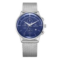 China Curved Mineral Glass 316L Quartz Stainless Steel Watch Japan Movement for sale