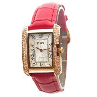 China Square 30M Leather Strap Quartz Watch Minimalist Waterproof Watch for sale