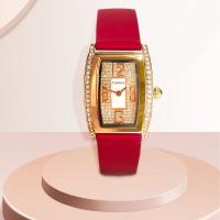 China 30 Meter Water Resistant Luxury Wrist Watches Genuine Leather Strap for sale