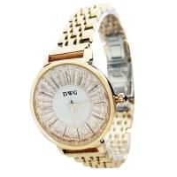 China IP gold plating Ladies Waterproof Wristwatch Womens Fashion Watch for sale