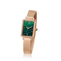 China Minimalist Quartz Custom Design Watches Waterproof Mesh Band for sale