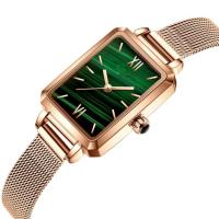 China Minimalist Quartz Custom Design Watches Waterproof Mesh Band for sale