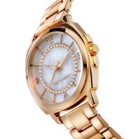 China IP Rose Gold Japan 2035 Quartz Women Stainless Steel Watch 3 ATM for sale