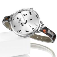 China Ladies Leather Strap Pc21s Seiko Alloy Quartz Watch Japanese Movement for sale