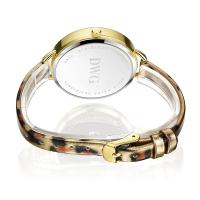 China Ladies Leather Strap Pc21s Seiko Alloy Quartz Watch Japanese Movement for sale
