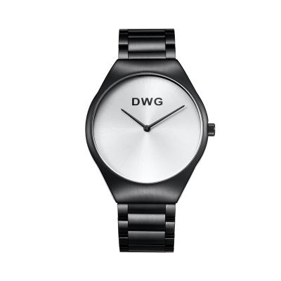 China IP Black Plated 2025 Quartz Stainless Steel Watches With Japan Movement for sale