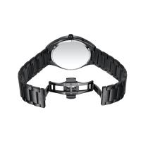 China IP Black Plated 2025 Quartz Stainless Steel Watches With Japan Movement for sale