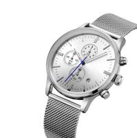 China ODM Chronograph Movement Mens Quartz Watch Calendar Wrist Watch for sale