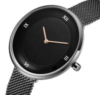 China ODM Steel Mesh Band 3atm Womens Fashion Watch Zinc Alloy Case for sale