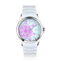 China 30mm Custom Women'S Watches Face Printed OEM Recyled Silicone Watch for sale