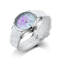 China 30mm Custom Women'S Watches Face Printed OEM Recyled Silicone Watch for sale