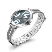 China OEM Ladies Quartz Watch Waterproof Big Number Dial Minimalism Watches for sale