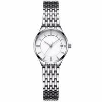 China ODM Ladies Zinc Alloy Quartz Watch Stainless Steel Solid Band for sale